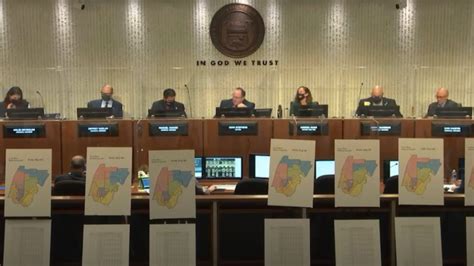 Council Reviews The First 10 Redistricting Draft Maps For The City Of