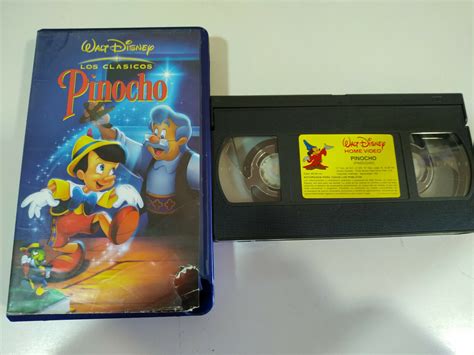 Pinocho Los Clasicos de Walt Disney VHS Cinta Tape Español 2000 Am eBay