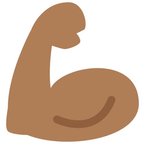 💪🏾 Flexed Biceps Emoji With Medium Dark Skin Tone Meaning