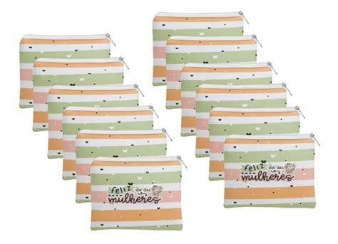 Kit 12 Porta Moedas Dia Das Mulheres Lembrançinha Modelo2