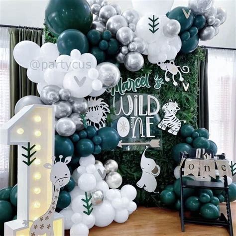 Buy Dark Teal Balloon Garland Kit Double Stuffed Turquoise Blue Emerald