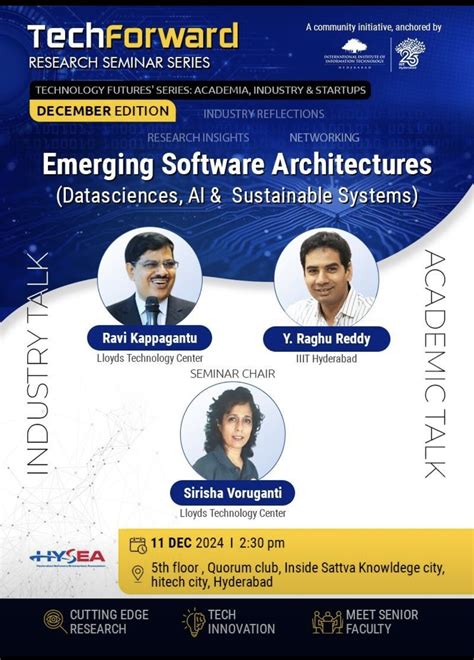 Sangram Keshari Nayak On Linkedin Attending The Techforward Research