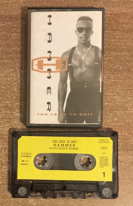 AUDIO KAZETA MC HAMMER TOO LEGIT TO QUIT