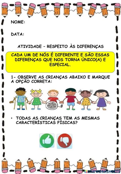 Diversidade Atividade integrada de história e geografia para trabalhar