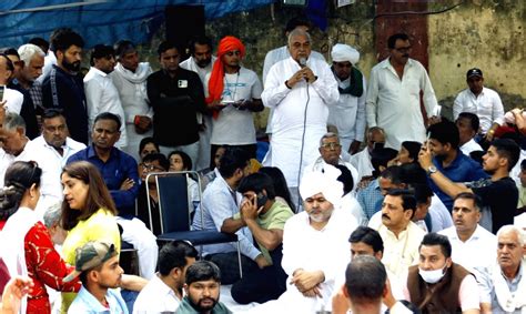 New Delhi Former Haryana Chief Minister Bhupinder Singh Hooda Extends