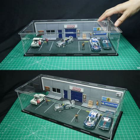 Jual Diorama Hotwhleels Tomica Mini Gt Dll 164 Box Akrilik Ba1