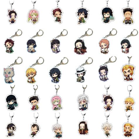 Mua 2022 Demon Slayer Anime Acrylic Keychain Rengoku Kyoujurou Tanjirou