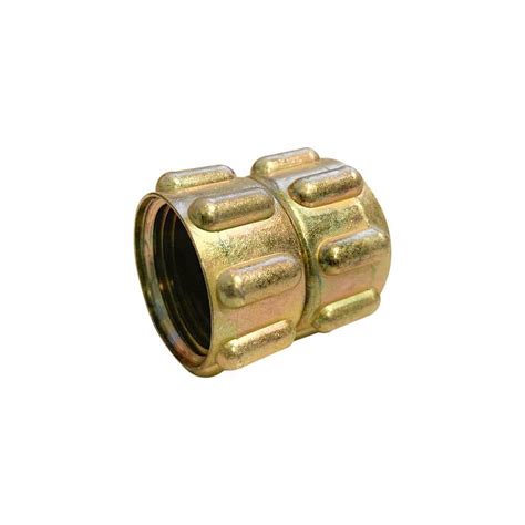 Everbilt 34 In Fht Brass Coupling Fitting 801769 The Home Depot
