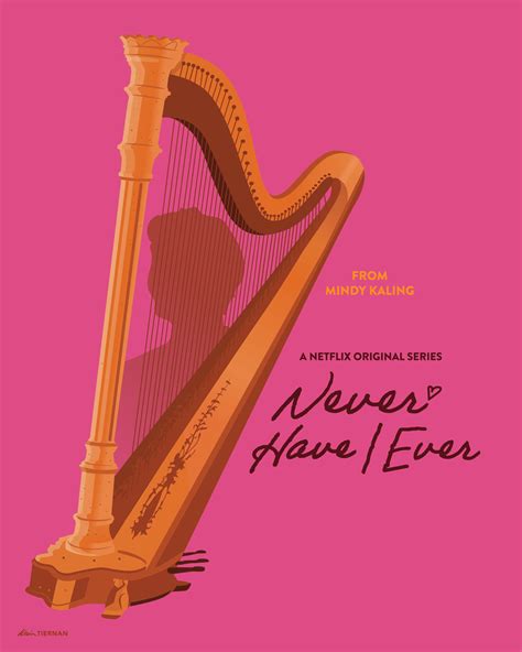 Netflix Never Have I Ever Poster By Tiernandesign