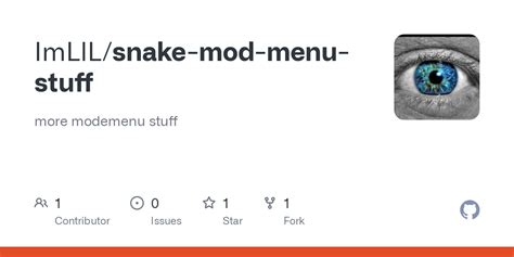 GitHub ImLlL Snake Mod Menu Stuff More Modemenu Stuff