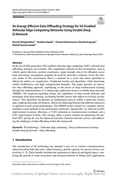 An Energy Efficient Data Offloading Strategy For 5g Enabled Vehicular Edge Computing Networks