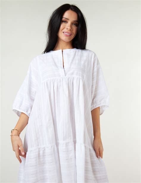 Платье пляжное белое CHANTEMELY CHANTEMELY - parishop.ru