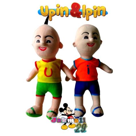 Jual BONEKA UPIN IPIN SIZE M SEPASANG Shopee Indonesia