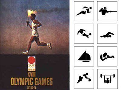 Olympic Games Pictograms [tokyo 1964]