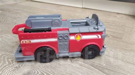 Машина Щенячий патруль Спасательная станция Маршал трансформер б у в наличии Цена 1 800₽ во