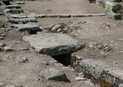 Vindolanda Hexham Northumberland Uk June 2024 Fort Excavated Walls At Vindolanda Editorial