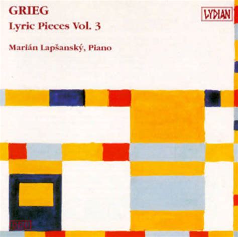 Edvard Hagerup Grieg Lyric Pieces Op65 No 3 Melancholy Sheet