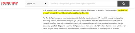Can Too Much Of Tris Cl Buffer Inhibit PCR ResearchGate