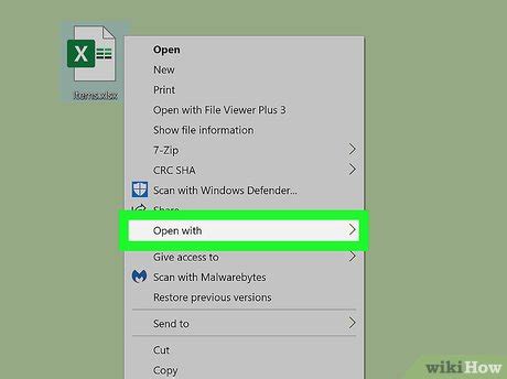 4 Ways To Open Excel Files WikiHow