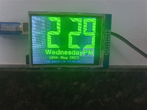 Arduino Uno Chess Clock Tft Lcd Virtual Clock Display Library