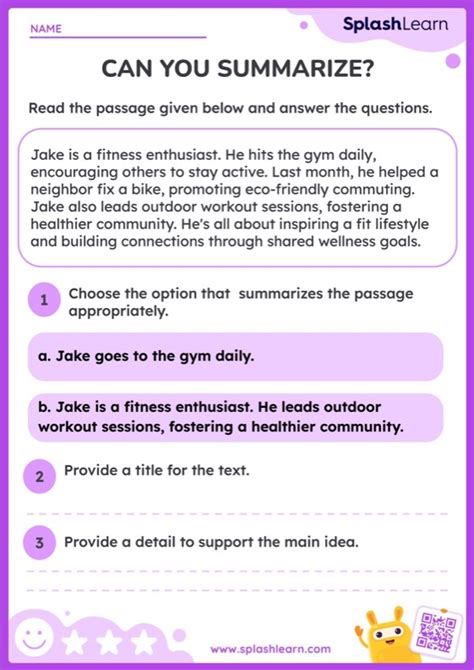 Reading Worksheets For 4th Graders Online