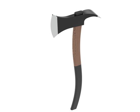 Axe Isolated On Background 3d Rendering Illustration 37278135 Png