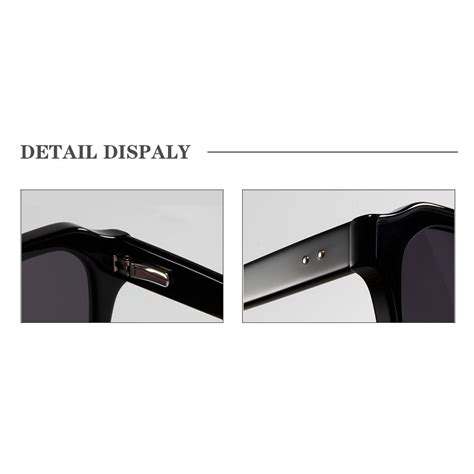 Square Double Frame Acetate Sunglass