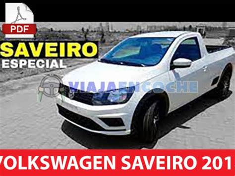 Manual Del Volkswagen Saveiro De 2018 Pdf En Inglés