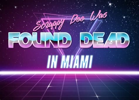 80s Style Scrappy Doo Found Dead In Miami Know Your Meme