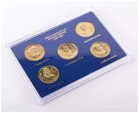 Mongolische Münzen / Mongolian coins Great Khans of the Mongol Empire ...