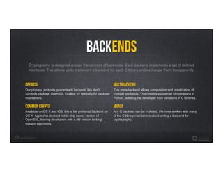 State Of Crypto In Python PPT