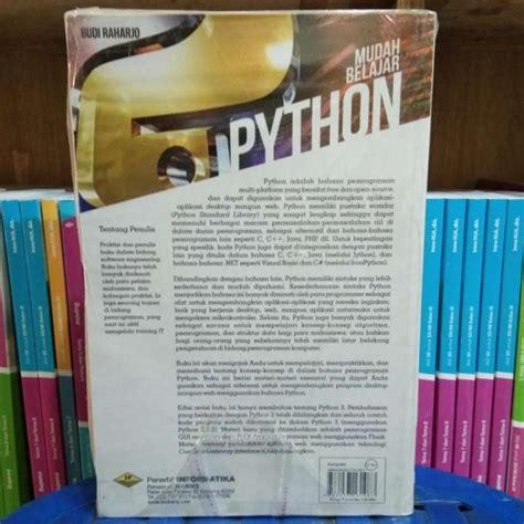 Jual Buku Mudah Belajar Python Untuk Aplikasi Desktop Dan Web Budi
