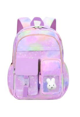 Mochila Menina Tye Dye Kit Estojo Embutido Bolsa 2 em 1 Espaçosa Moda