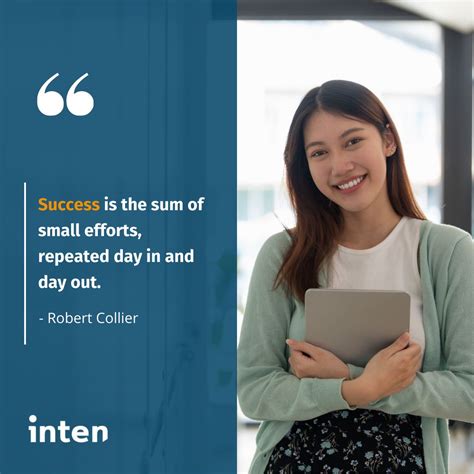 Inten Philippines On Linkedin Success Is Built One Small Step At A