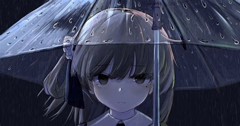 女の子 雨の中、待っていてくれた鳩羽つぐ れるべちのイラスト Pixiv