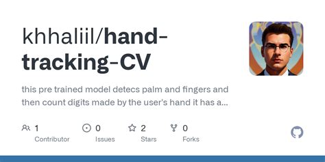 Github Khhaliil Hand Tracking Cv This Pre Trained Model Detecs Palm And Fingers And Then