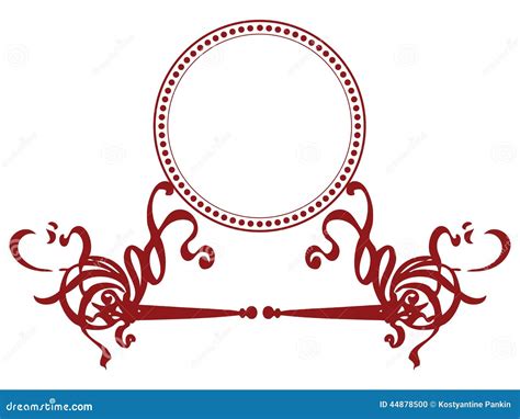 Vintage Medallion Stock Vector Illustration Of Ornament 44878500