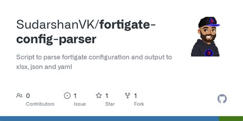 Github Sudarshanvk Fortigate Config Parser Script To Parse Fortigate