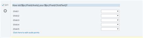 Row Display In Matrix Question Based On Responses To Previous Questions