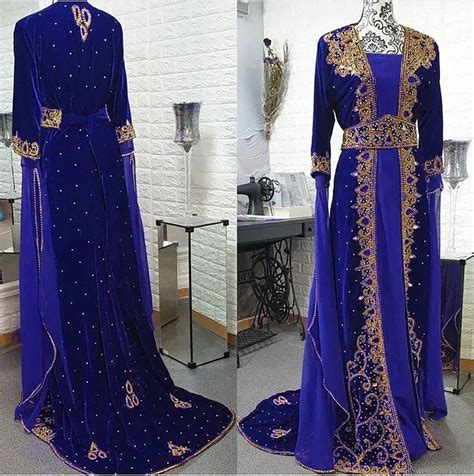 Sale Royal Dubai Kaftan Arabic Moroccan Abaya Maxi Hand Beaded - Etsy