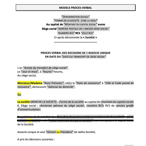 Modèle De Pv De Commission Hygiène Et Sécurité