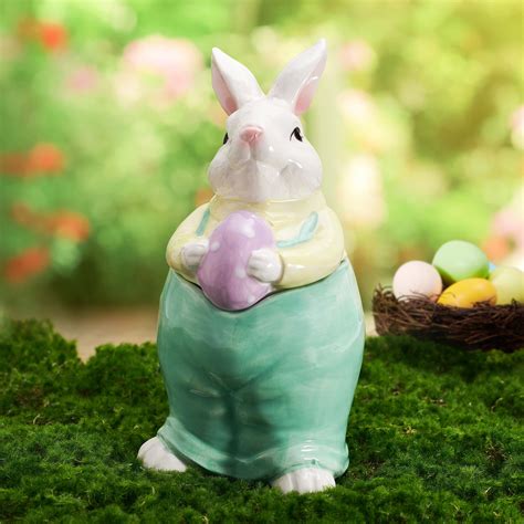 Easter Bunny Cookie Jar Pfaltzgraff