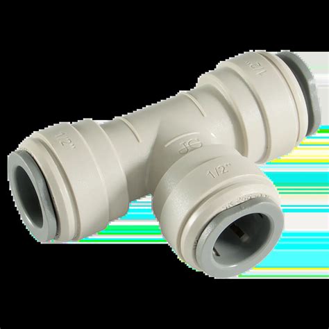 Imperial Push In Fitting Equal Tee Connector Plastic Hydraflex