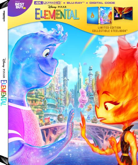 Pixar S Elemental Lights Up 4K Ultra HD Blu Ray And Blu Ray On