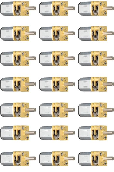R D N MOTOR V V Rpm Micro Metal Gear Motor Amazon In Industrial Scientific