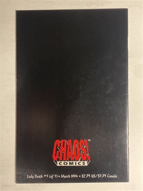 Lady Death 3 1994 Brian Pulido Steven Hughes Chaos Comics