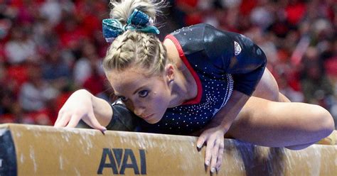 Utah Places Second As Ucla Wins Pac 12 Gymnastics Title