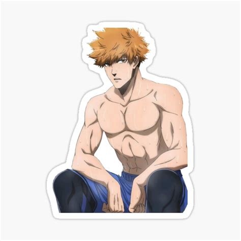 Rensuke Kunigami Blue Lock Sticker For Sale By Kawaiicrossing