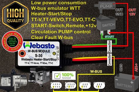 Webasto W Bus Module S 30 Clearerase Errors In 3 Seconds Ebay