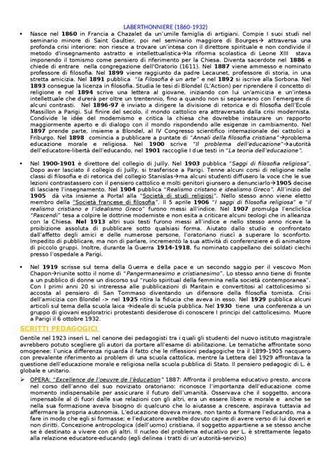 Riassunto Dettagliato Docsity